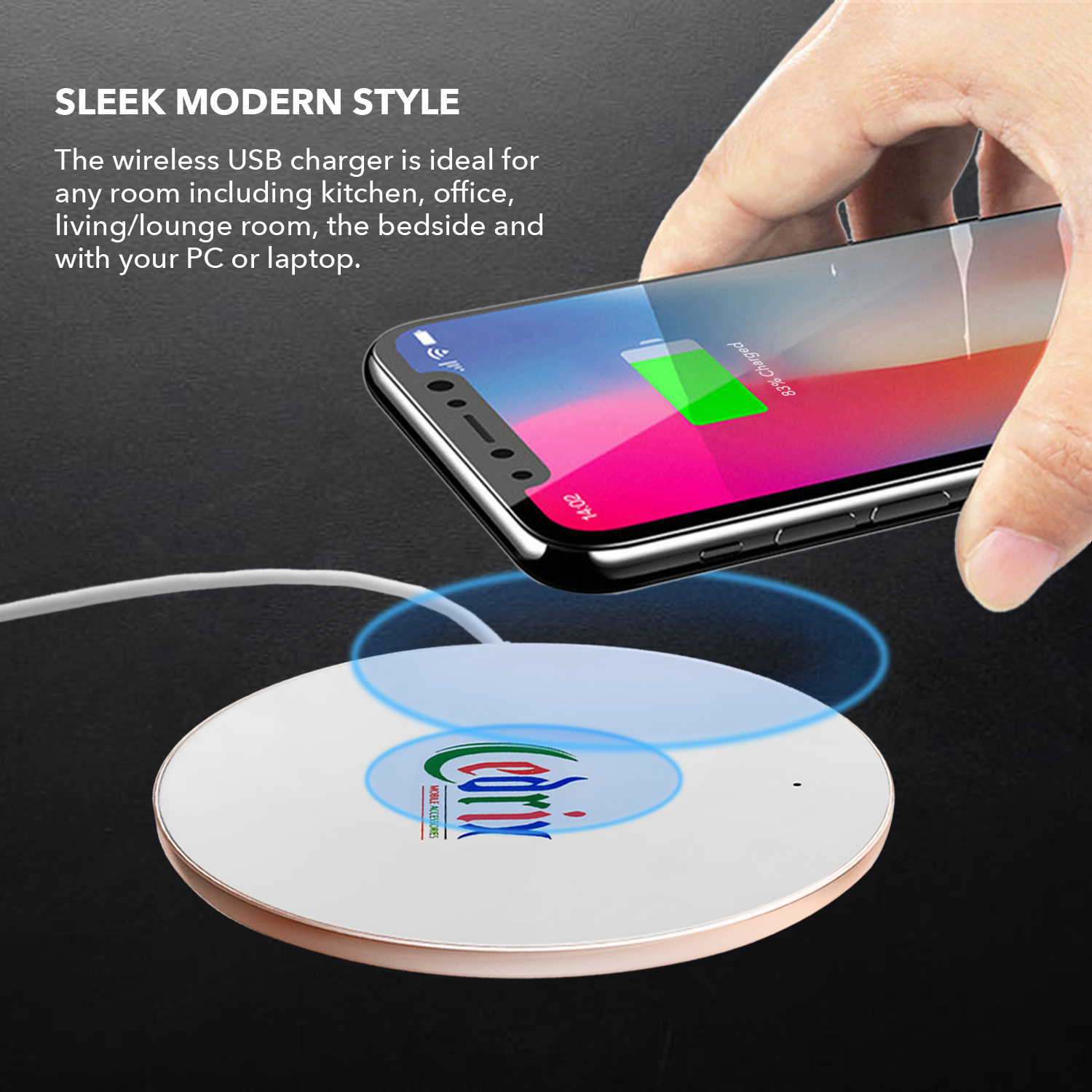 Wireless USB Mobile Phone Charger | 3 Pieces | Plus Free Tote Bag ...
