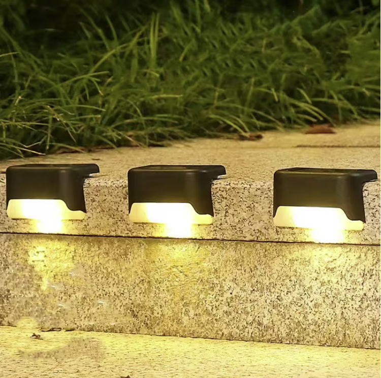 LED Solar Outdoor Step / Deck Light | 8 Pack - Cedrix Online